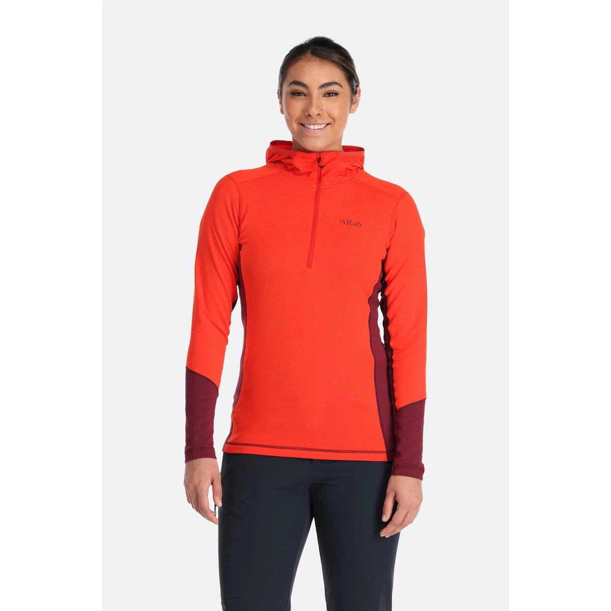 Rab drives Hoody - Women's base layer | Caroune Ski Shop